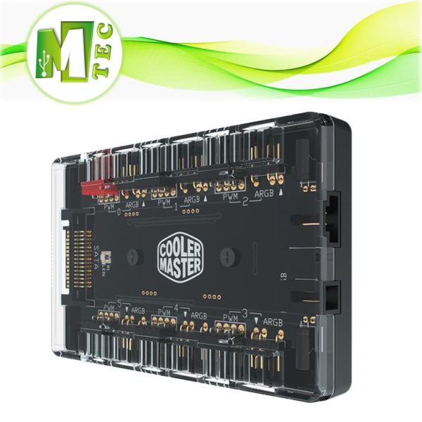 Cooler Master Hub Ventiladores y Argb Masterfan Pwm Hub | MTEC