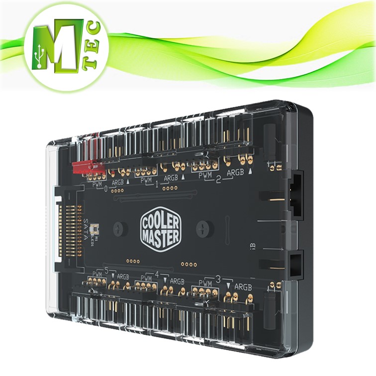 Cooler Master Hub Ventiladores y Argb Masterfan Pwm Hub | MTEC