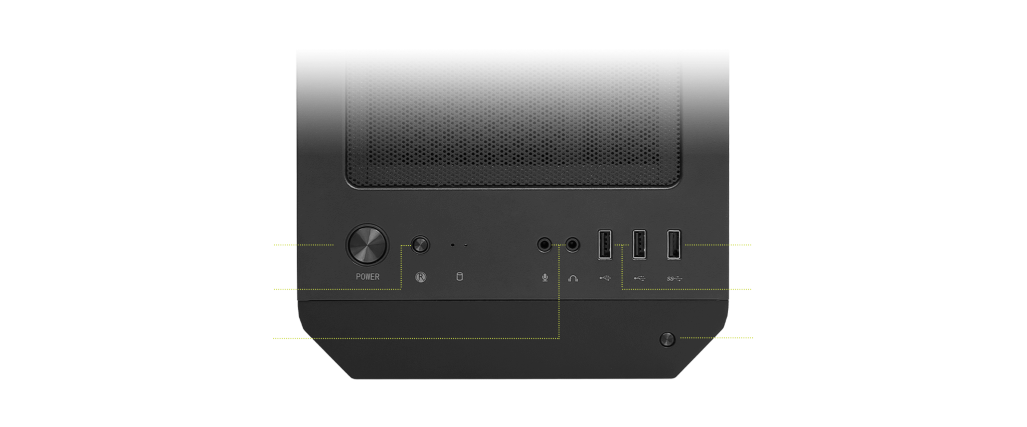 Msi Mag Forge M100A Mesh Case M-atx Mid Tower 4 fans | MTEC