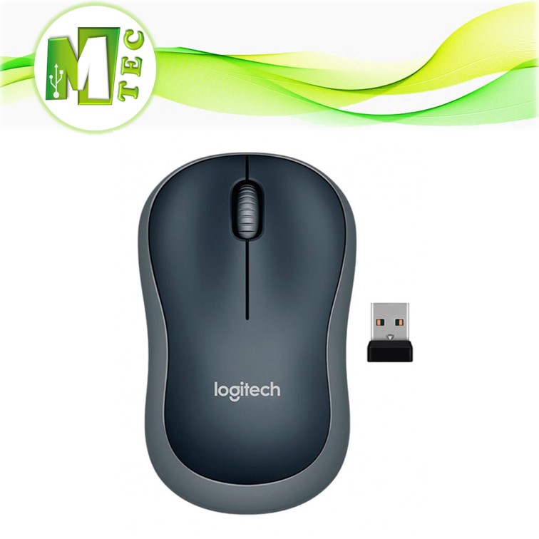 Logitech M185 Mouse Wireless Plug And Play | MTEC