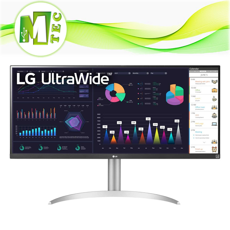 Lg 34WQ650-W Monitor IPS 34 Pulgadas con AMD Freesync | MTEC