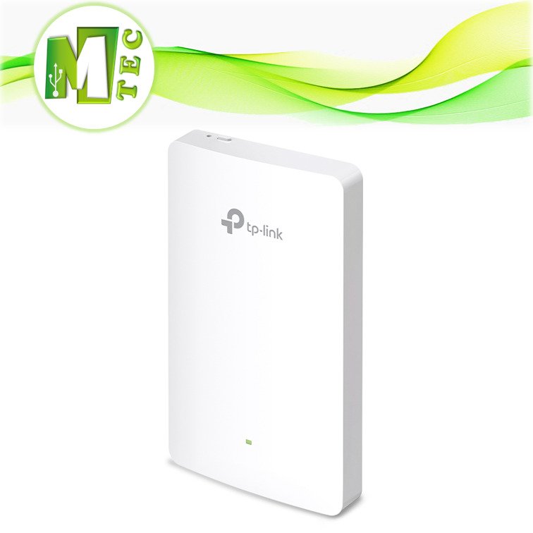 Tp-link EAP615-Wall AX1800 Punto de Acceso Wifi 6 con placa a Pared | MTEC