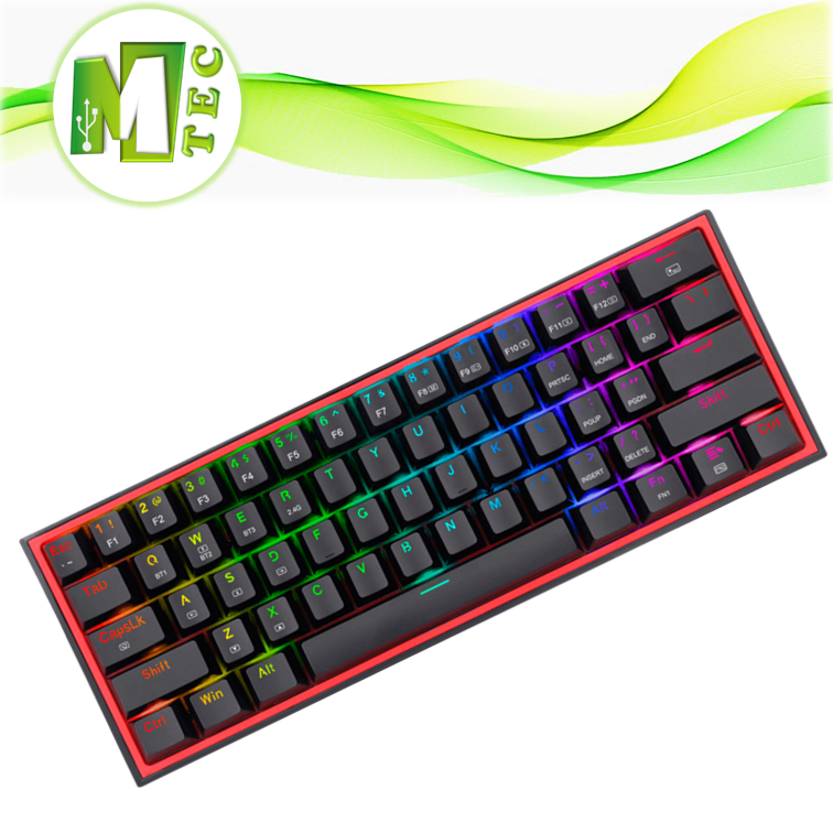 Redragon FIZZ PRO K616-RGB Teclado Wireless Bluetooth Mecánico | MTEC
