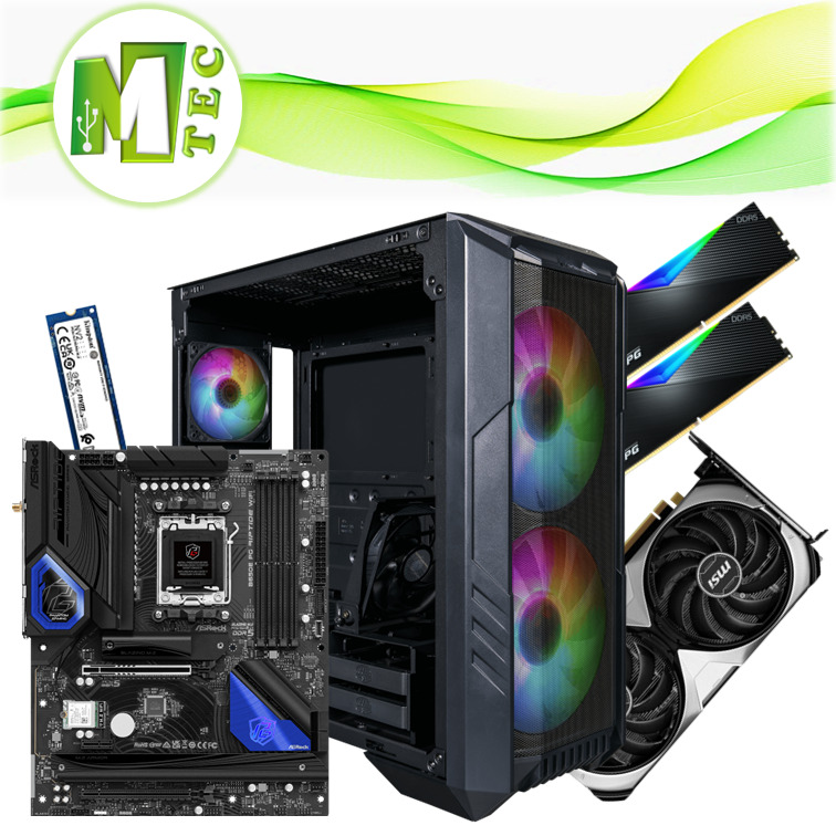 Mtec Pc Bronze Beast AMD R7-7700 32GB 1TB RTX4070 | MTEC