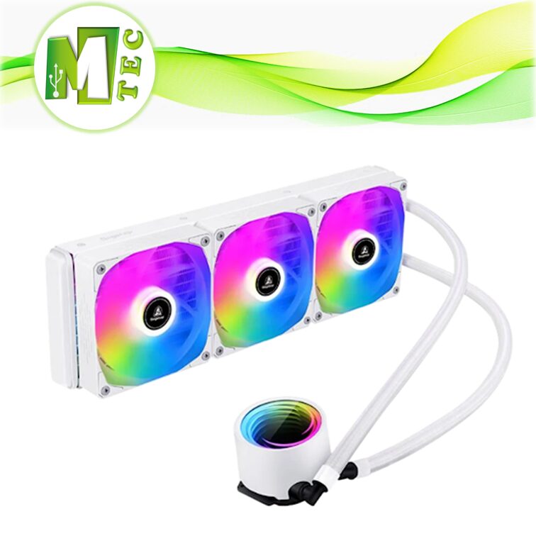 Segotep Frozen 360 Argb White Sistema Liquido CPU 360mm Intel Amd | MTEC