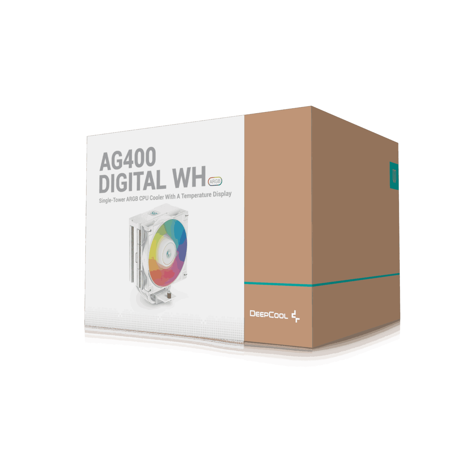 Deepcool AG400 Digital White ARGB Cooler Intel Amd | MTEC