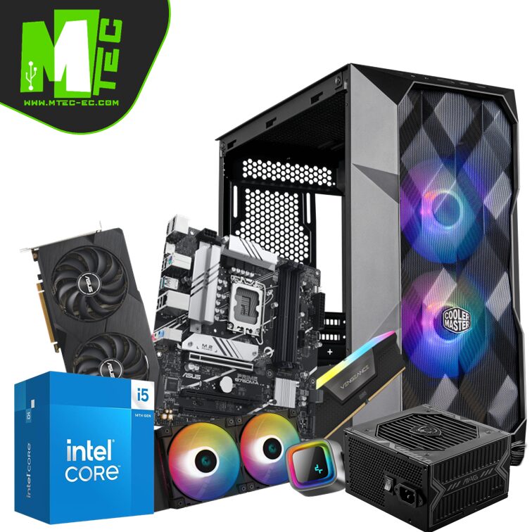 Mtec Pc Wee Beast Bronze I5-14400F 16GB 2TB RTX 4060 TI | MTEC