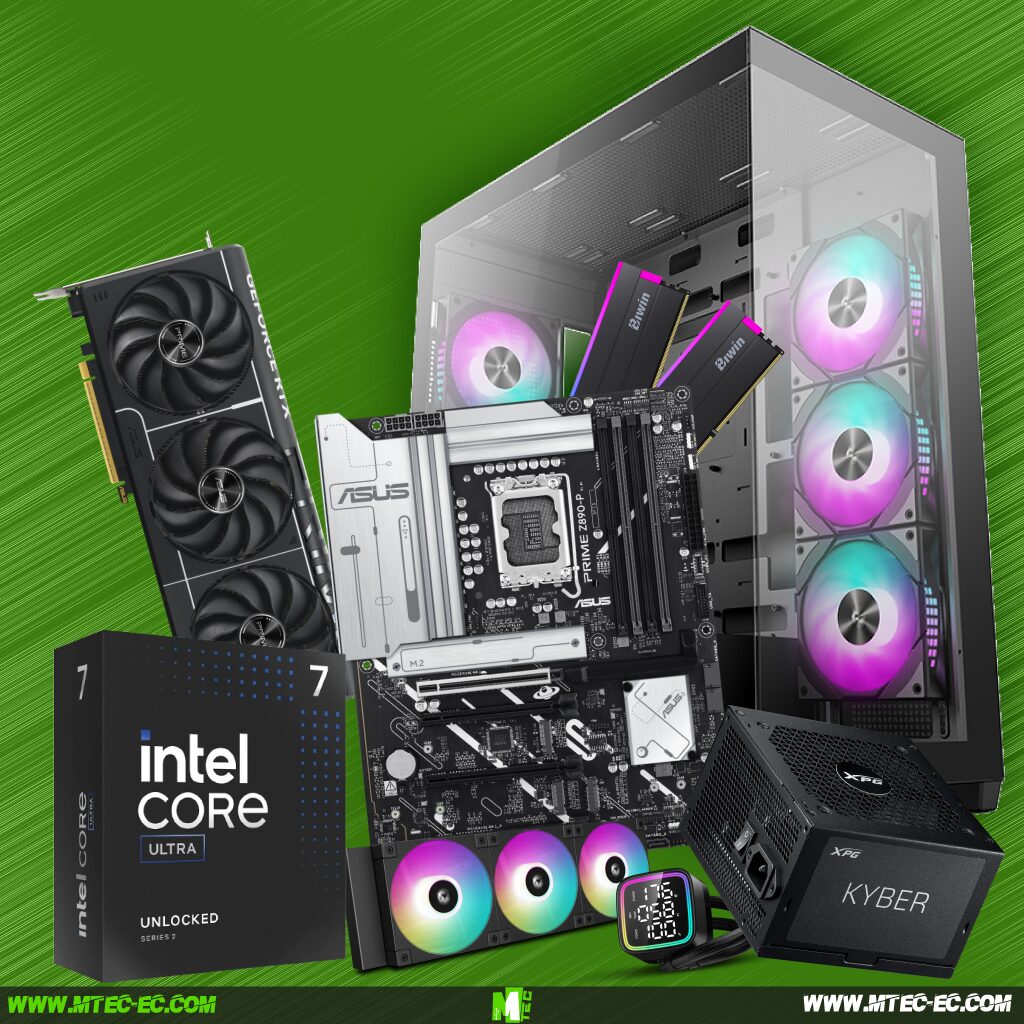 Mtec PC Ultra Beast Gold Core Ultra 7 32GB 2TB RTX 5070 TI | MTEC