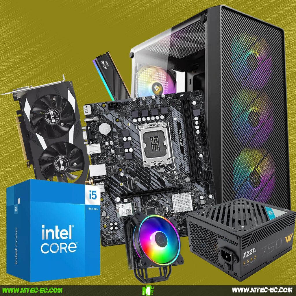 Mtec PC Air Bronze I Intel I5-14400 960GB 16GB RTX 3050 | MTEC