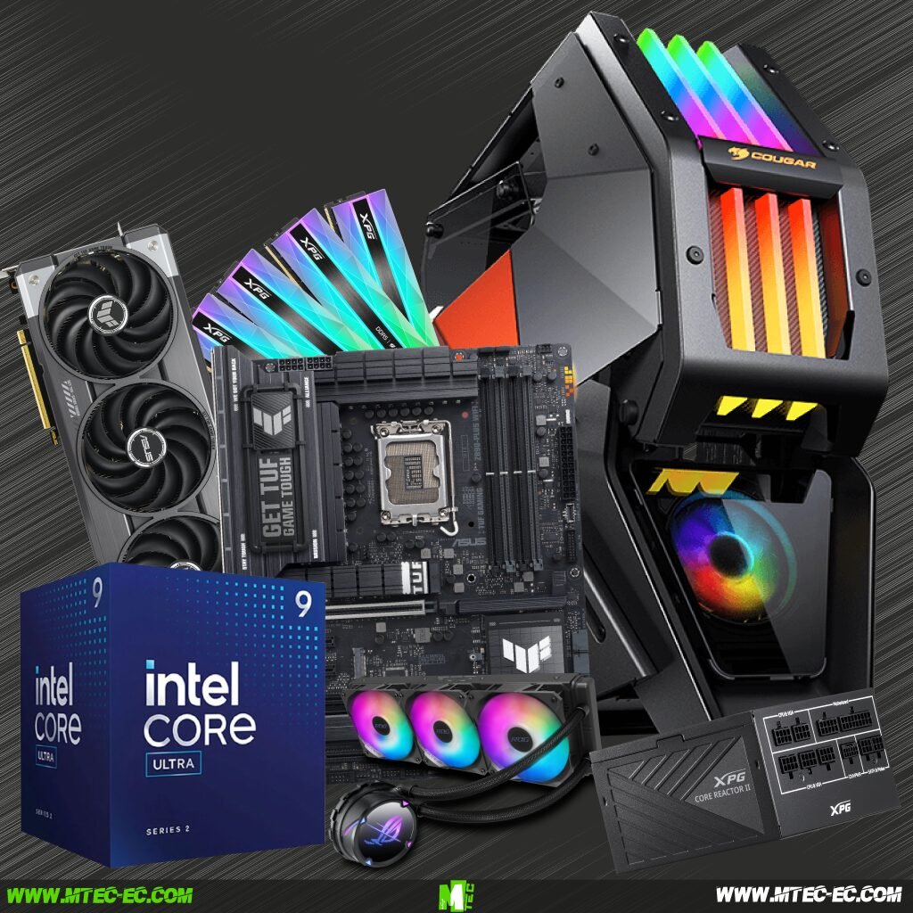 Mtec PC Ultra Silver Intel Core Ultra 9 64GB 2TB RTX 5070 TI OC | MTEC