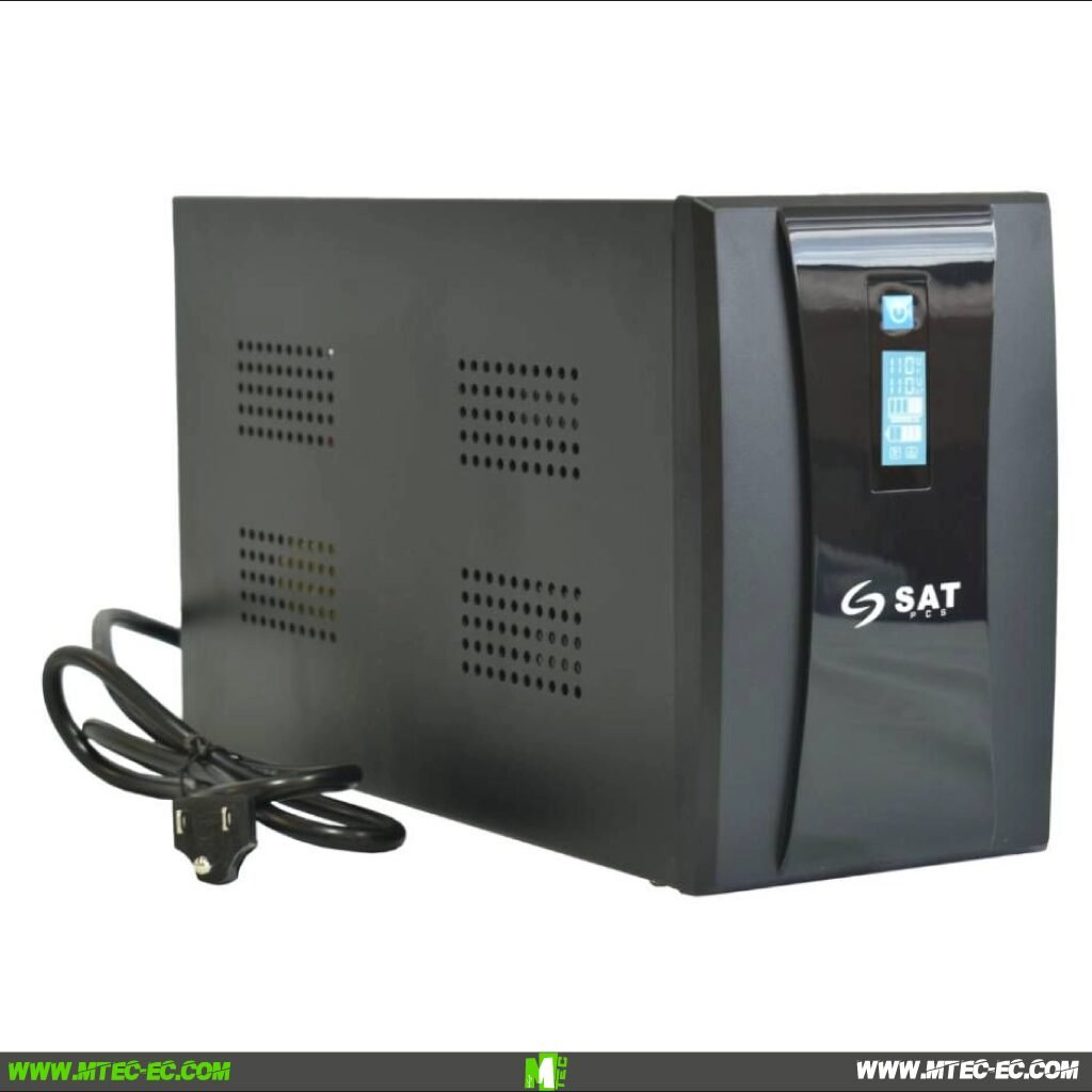 Sat UR2000+ LCD Ups Interactivo 2000Va 1200W | MTEC